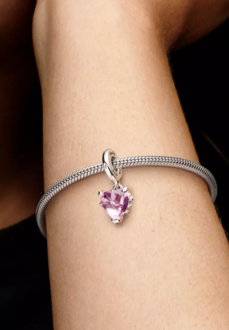 Buy PANDORA Pandora Pink Family Tree & Heart Dangle Charm Online ...