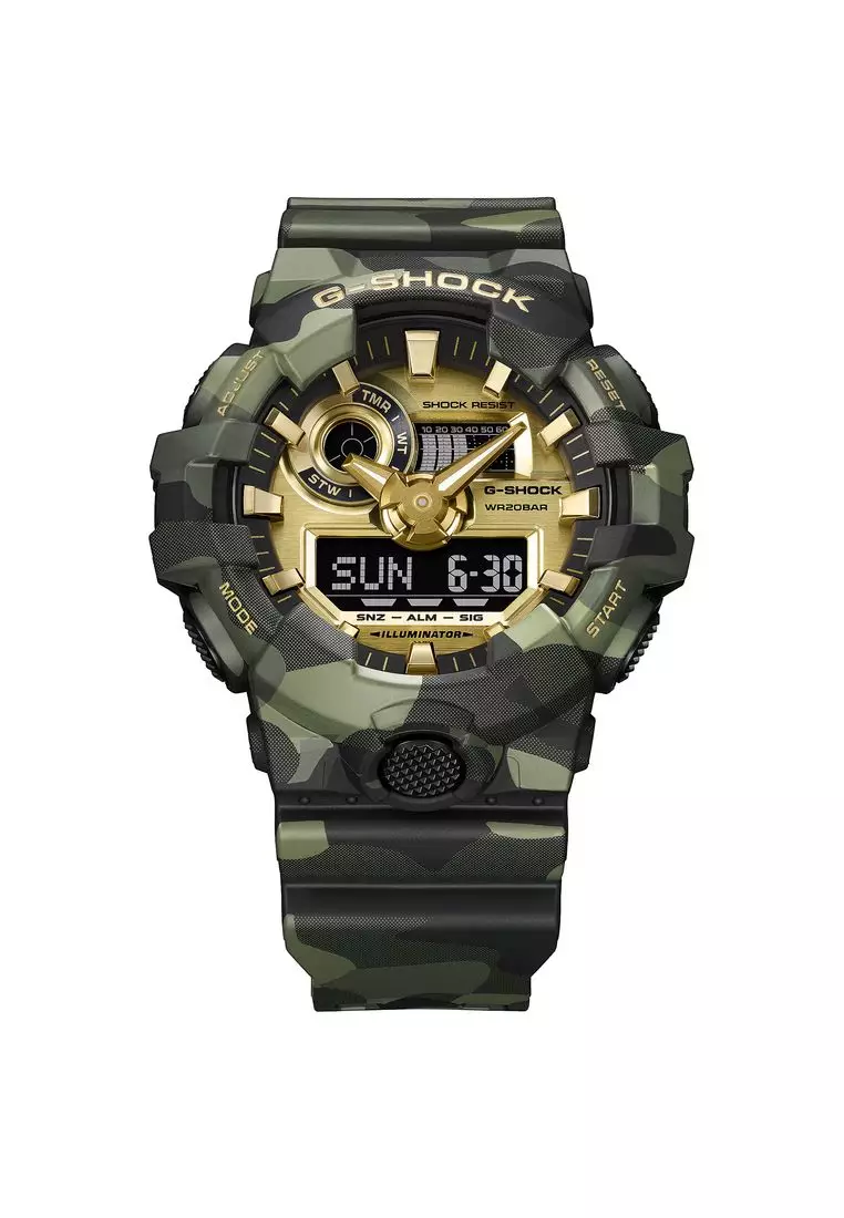 Buy G-Shock CASIO G-SHOCK GA-700CMG-3A Online | ZALORA Malaysia