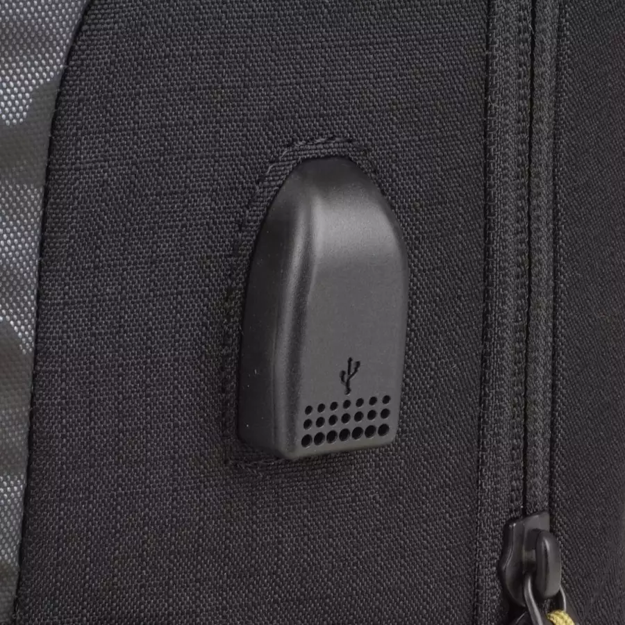 Jual Kalibre Tas Ransel Pria Kalibre Backpack Eternal Black-Grey 22L ...