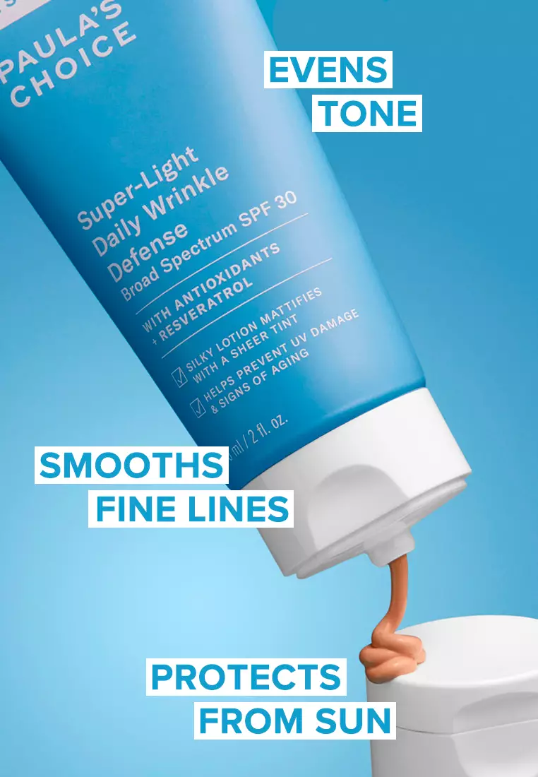 Buy Paula's Choice Resist Super-Light Daily Wrinkle Defense Sunscreen ...