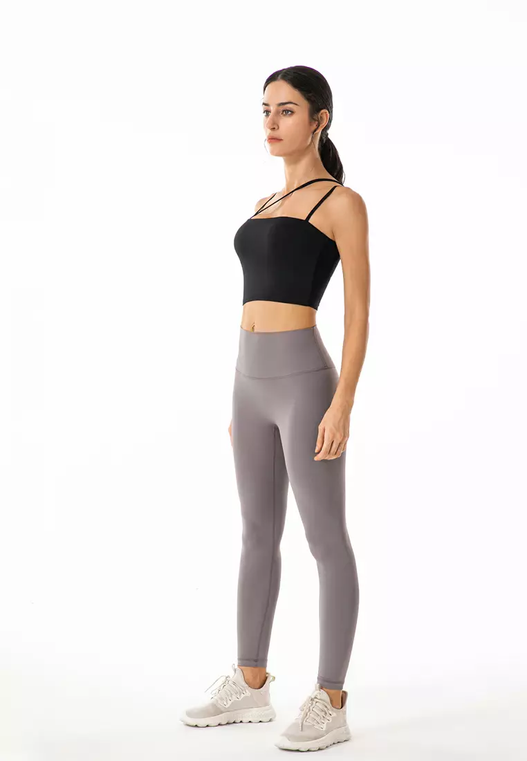 Buy HAPPY FRIDAYS Diagonal Strap Sports Bra DSG187 2025 Online | ZALORA