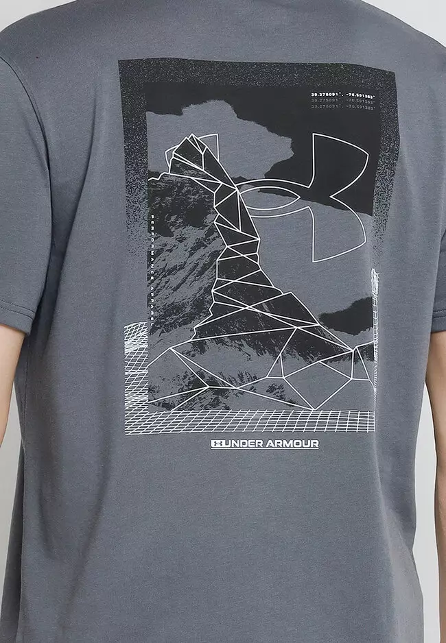 Jual Under Armour UA Outline Symbol Grid Tee Original 2023 | ZALORA ...