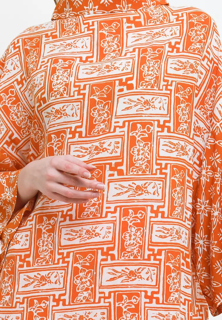 Jual Batik First Blouse TAHARI Cut&Sew Original 2025 | ZALORA Indonesia