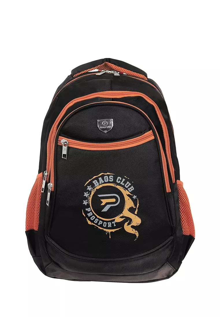 Jual Prosport Backpack Prosport 2871-21 Black Orange Original 2025 ...