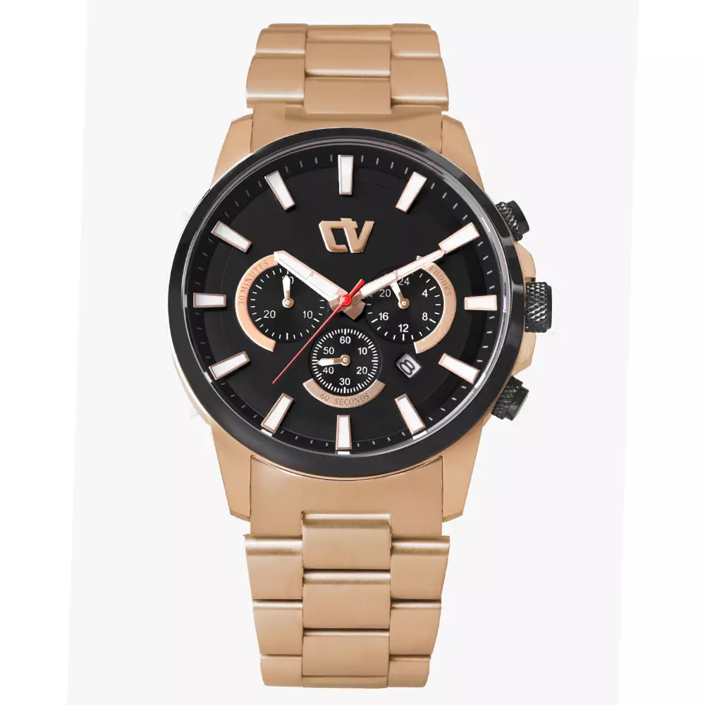 Jual Christ Verra Christ Verra Casual Men's Watches CV C 10721G-18 BLK ...