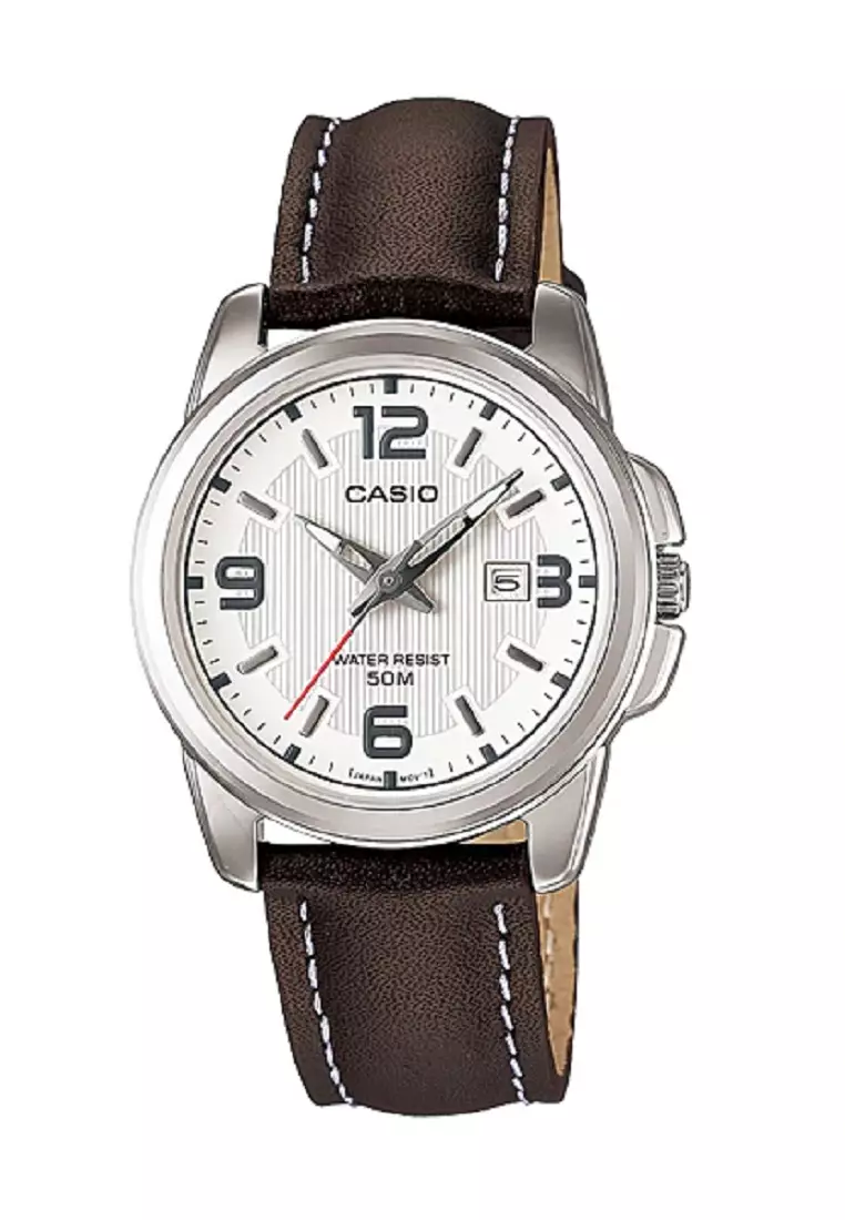 Jual Casio Casio Jam Tangan Analog Wanita Tali Kulit LTP1314L LTP-1314L ...