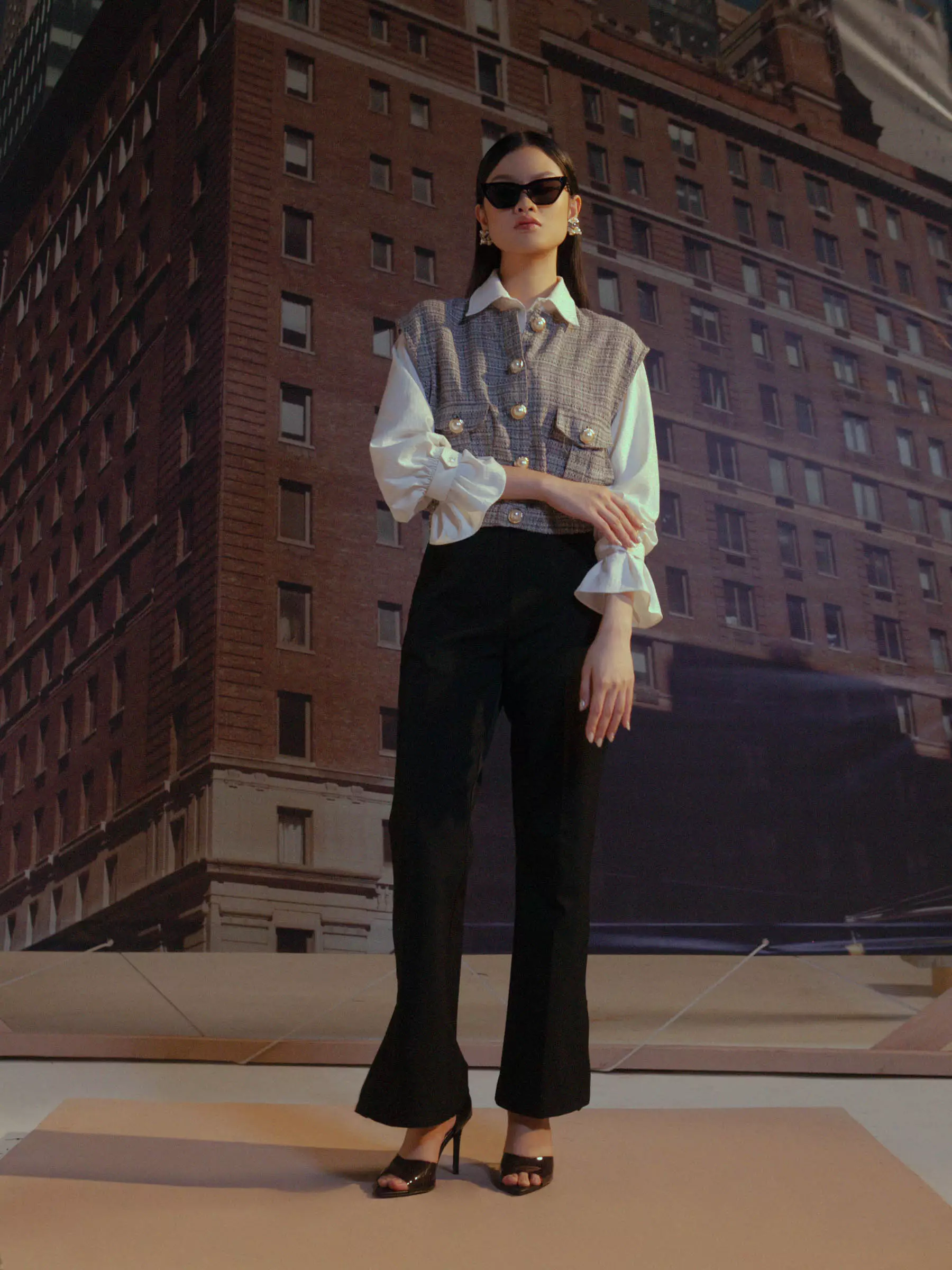 Jual Aleza Aleza - Sandy Shirt Vest Original 2024 | ZALORA Indonesia