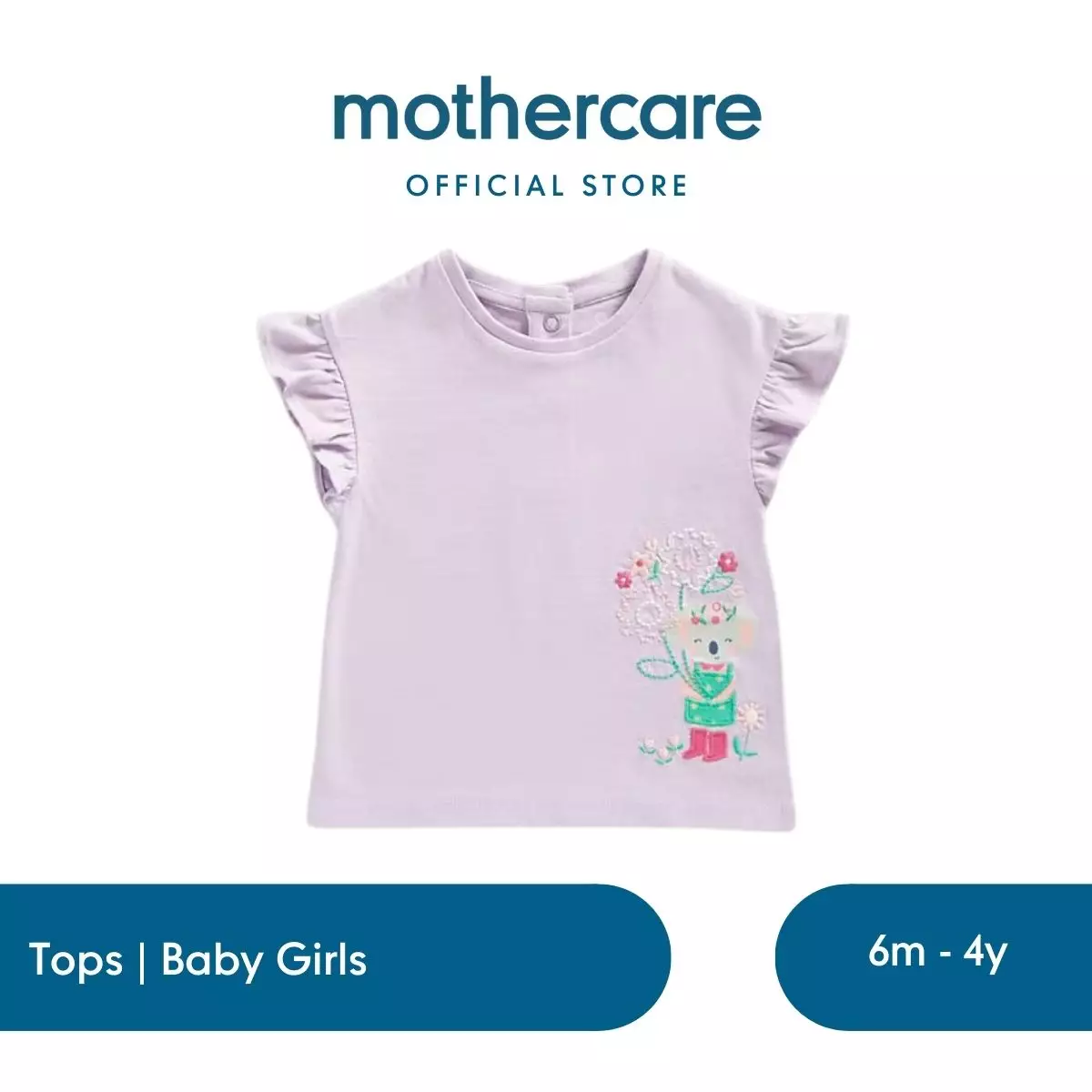 Jual Mothercare Mothercare Mouse T-Shirt - Kaos Bayi Perempuan (Ungu ...
