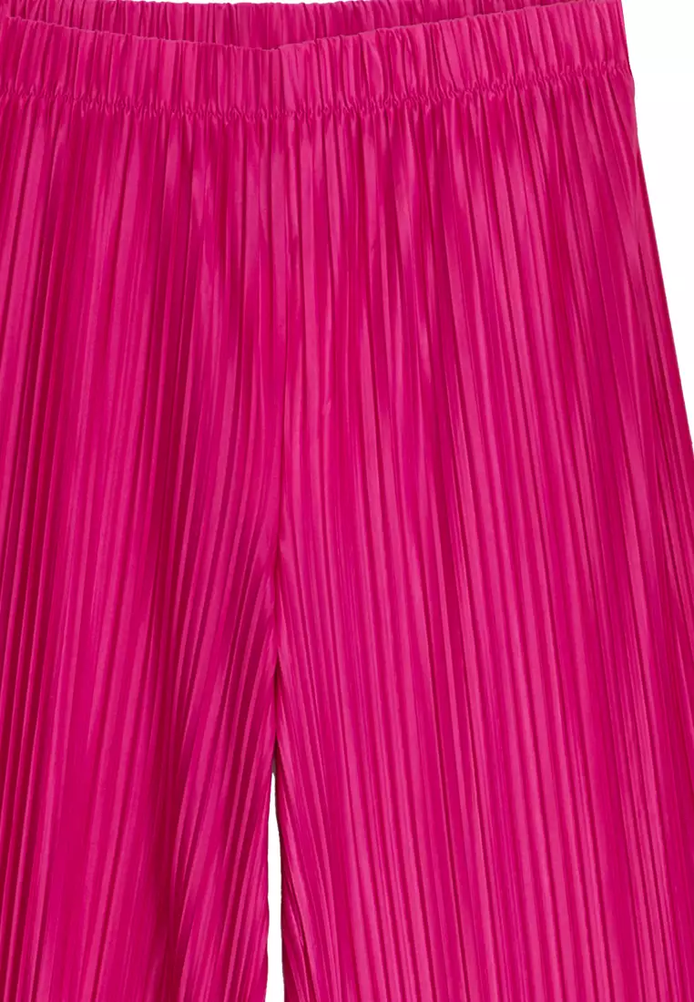 Buy ONLY Della Cruisy Plisse Pants 2025 Online | ZALORA Philippines