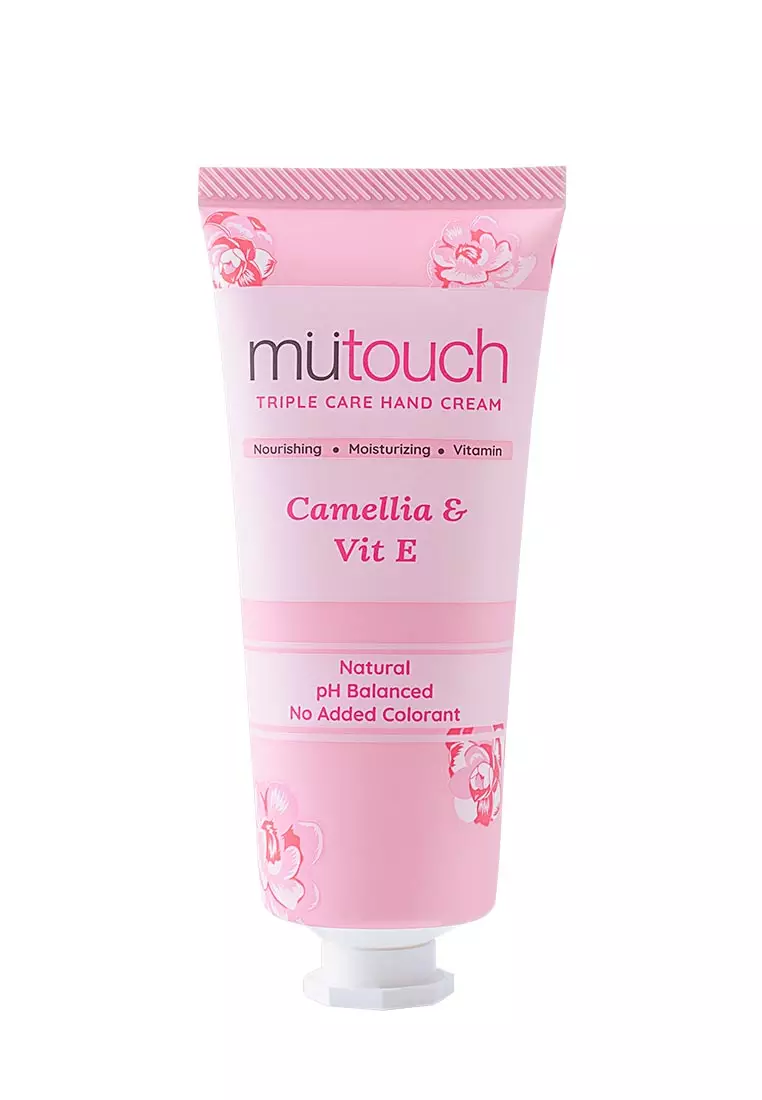 Jual Mutouch MuTouch Triple Care Hand Cream Camellia & Vit E 60gr ...