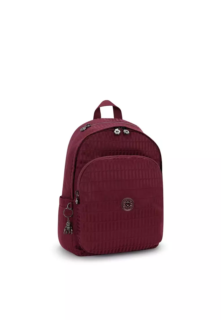 Buy Kipling Kipling Delia Backpacks Maroon Tile Jq Online | ZALORA Malaysia