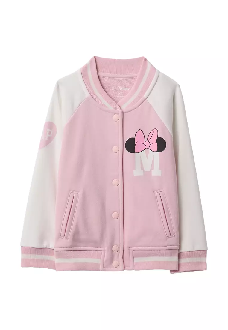 Buy GAP Gap x Disney Vintage Soft Varsity Style Jacket 2025 Online | ZALORA