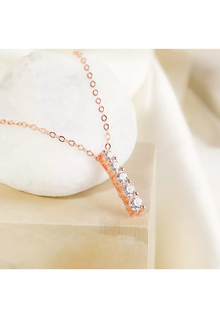 Buy Millenne Made For The Night Quintuple Diamond Cubic Zirconia Rose ...