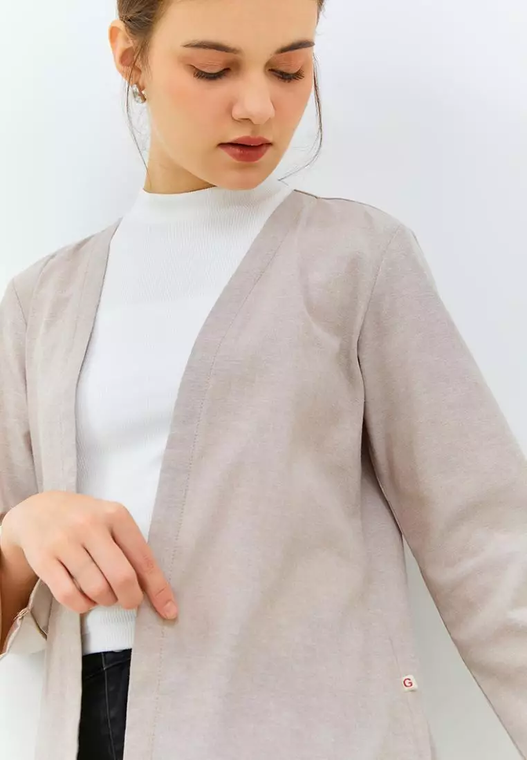 Jual Graphis GRAPHIS Long Open Outer Cardigan Original 2025 | ZALORA ...