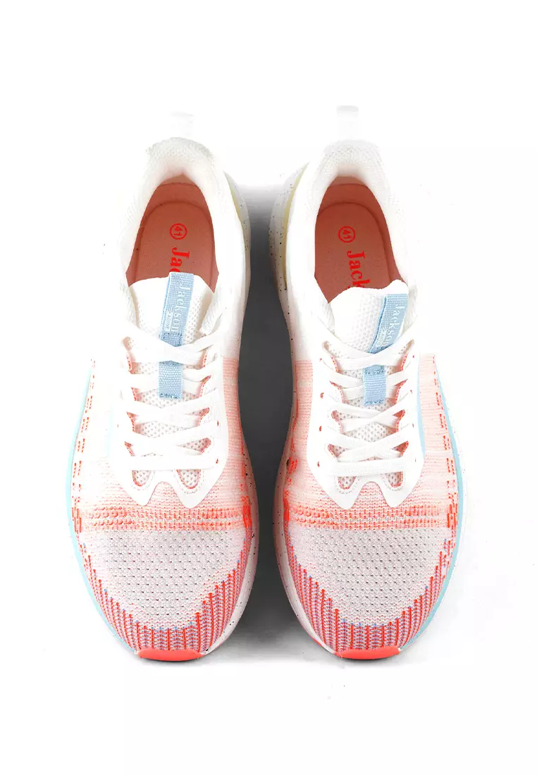 Jual Jackson Jackson Active Pulse White Orange - Sepatu Sporty Original ...