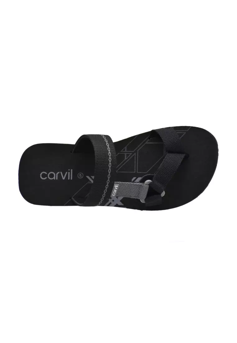 Jual CARVIL Carvil Sandal Pria Spextra-S16 M Black Grey Original 2024 ...