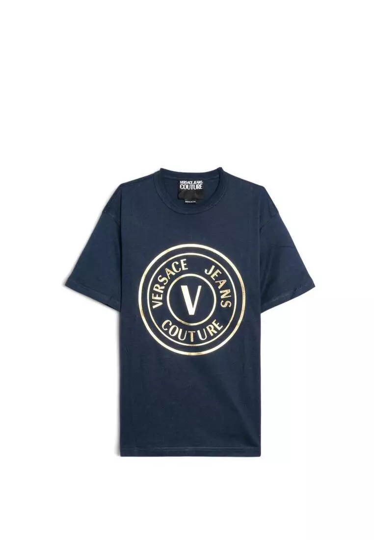 Buy Versace Jeans Couture Cotton T-Shirt 2026 Online | ZALORA