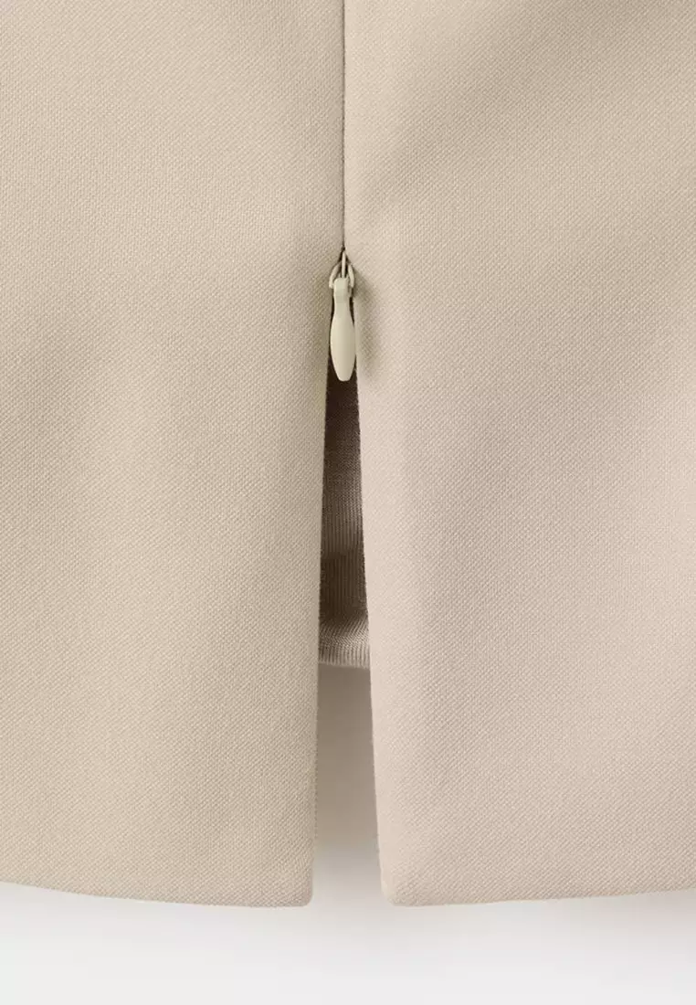 Buy Mango Zipper Fitted Waistcoat 2026 Online | ZALORA