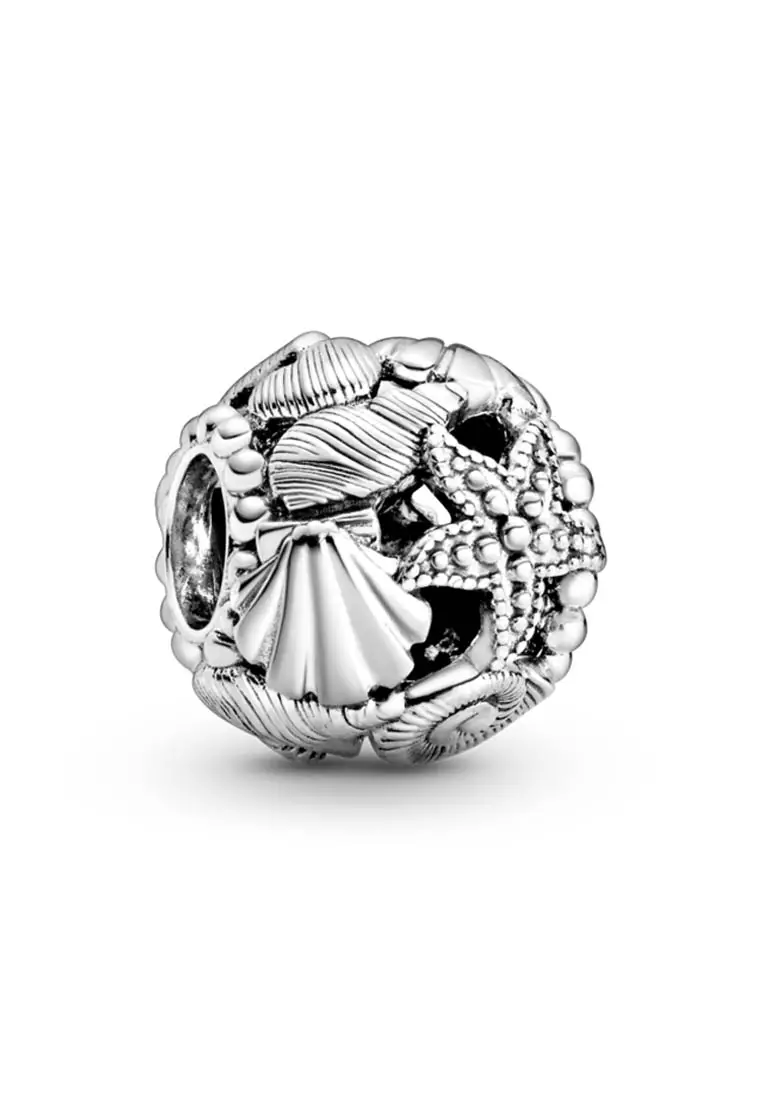 Buy PANDORA Pandora Openwork Starfish, Shells & Hearts Charm Online ...