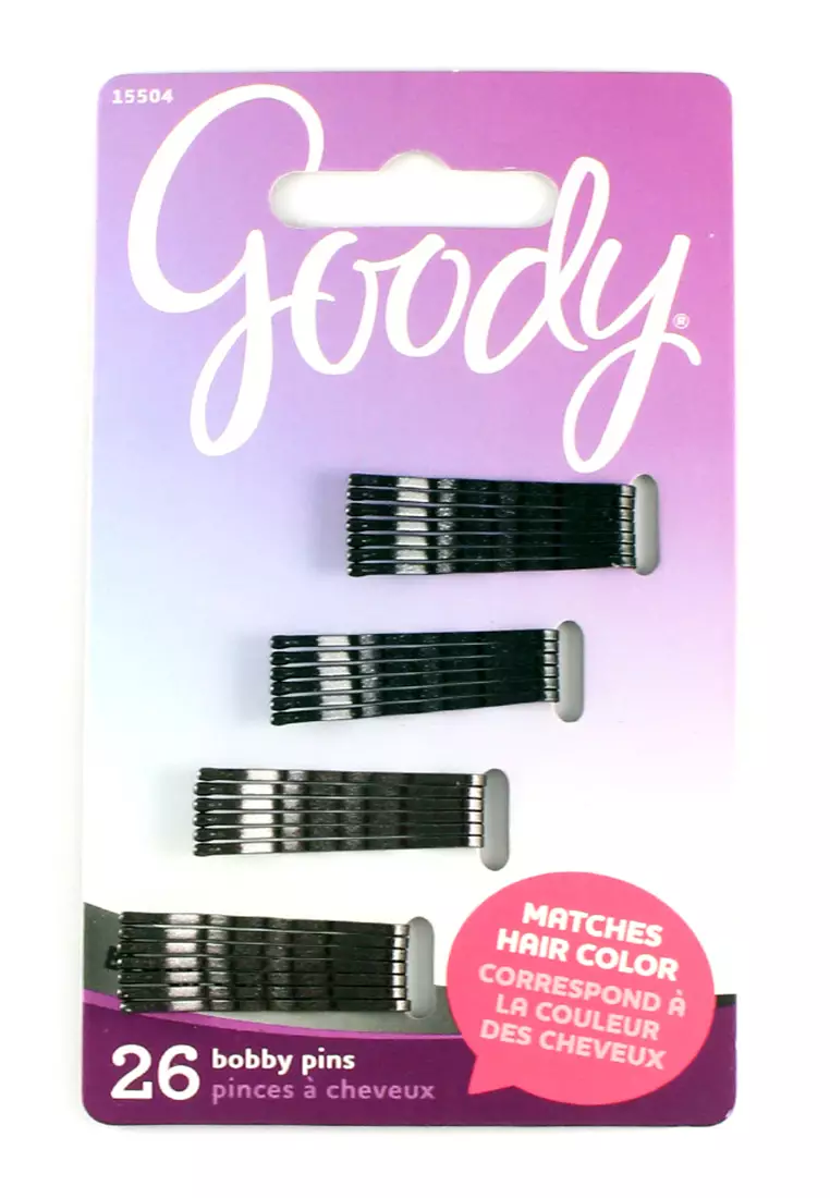Buy Goody Goody Basic Mini Bobby Pins 1.25", 26ct Brown 2025 Online ...