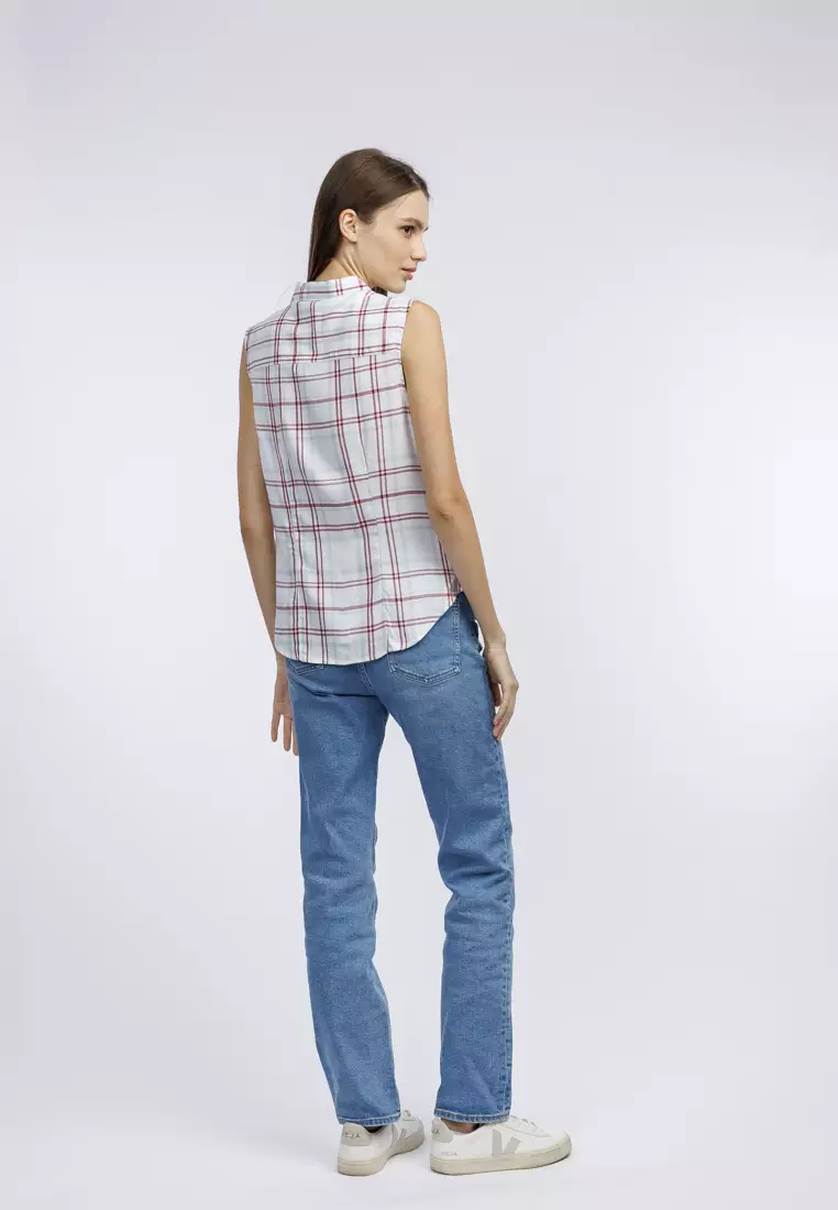 Buy Harley-Davidson Harley-Davidson Faith Sleeveless Plaid Shirt 2025 ...