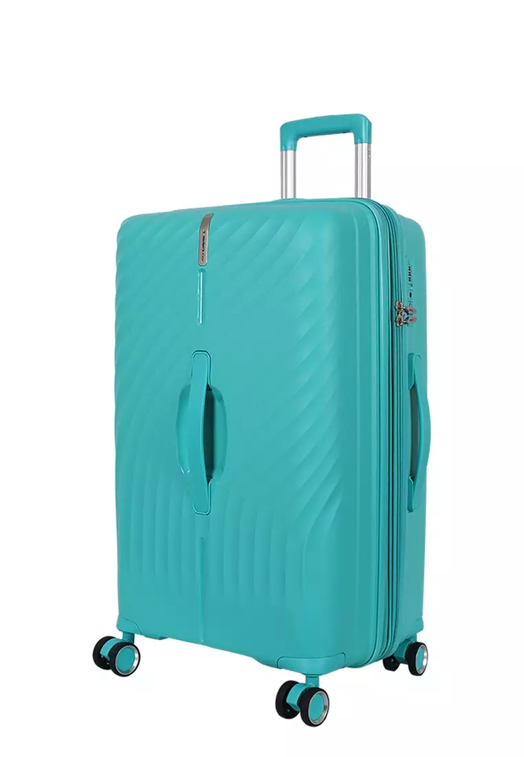 Jual Travel Time Travel Time Koper PP TRUNK 24 inci HY827-24 Ice Blue ...