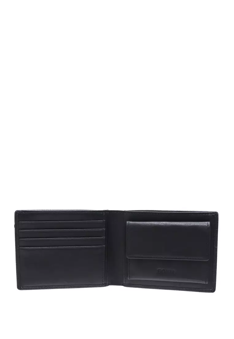 Buy BONIA Bonia Mens Vista Bifold Short Wallet with Coin Compartment ...