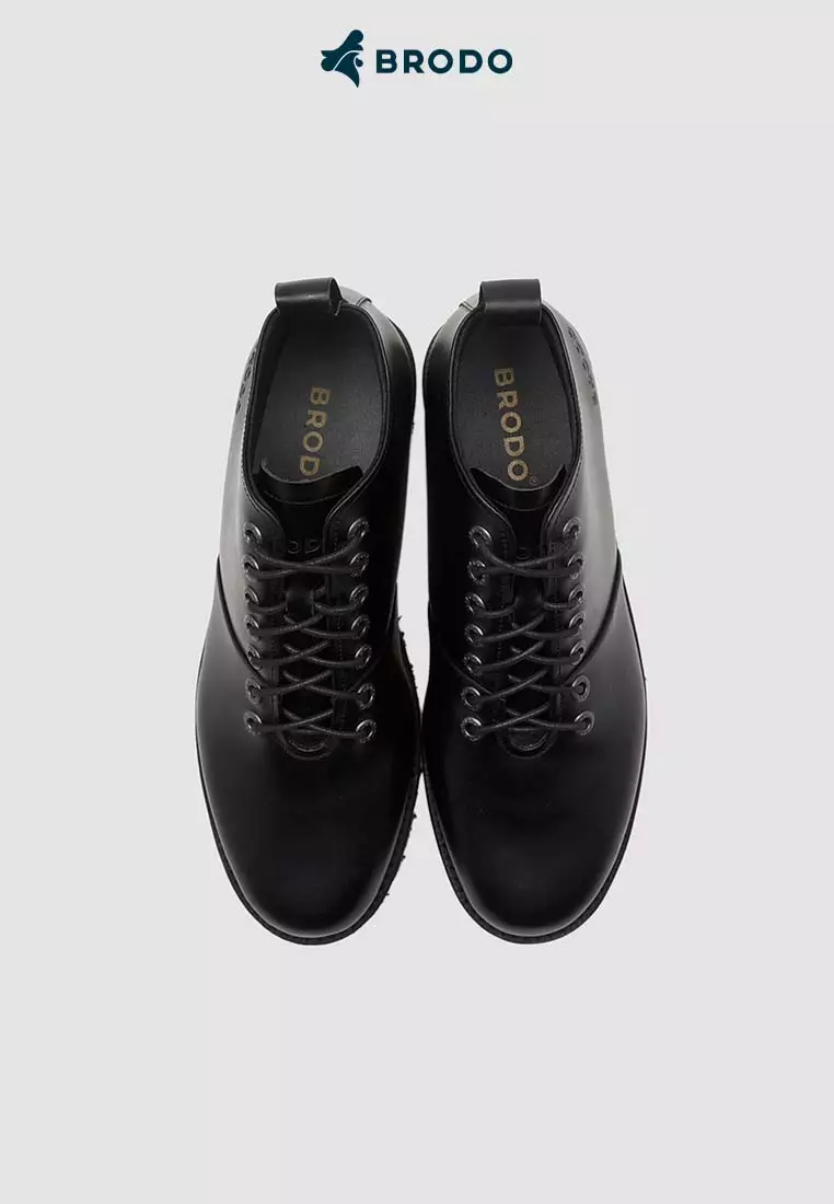 Jual Brodo BRODO - Sepatu Signore Boots Full Black Original 2024 ...