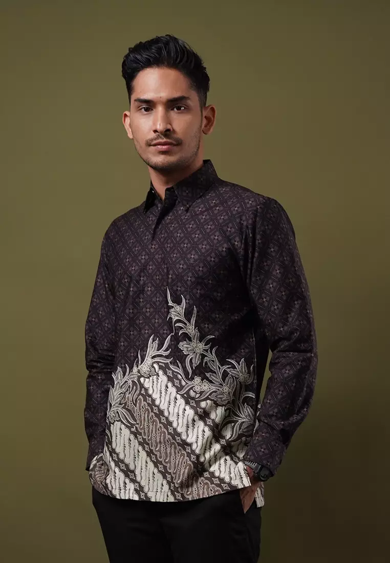 Jual Hadinata Batik Hadinata Batik Kemeja Panjang Furing Superfine ...