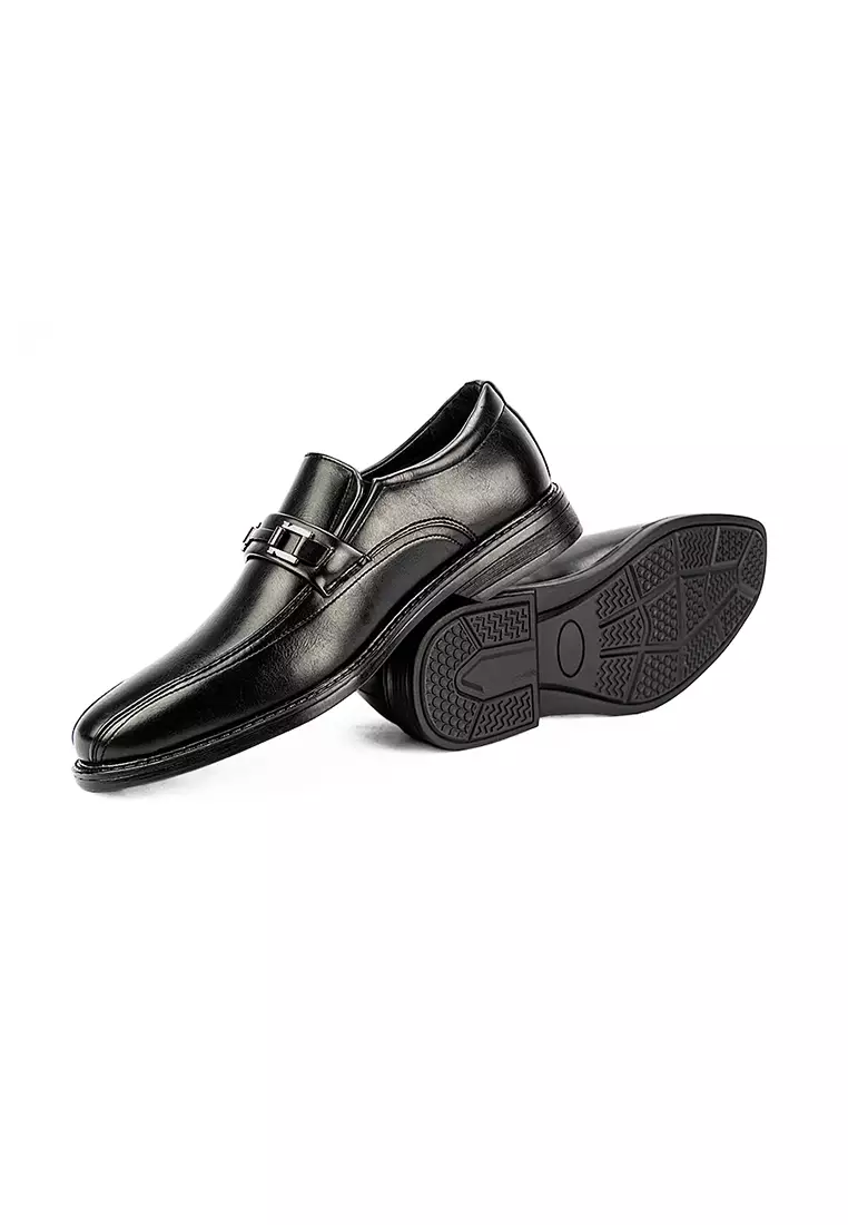Buy Mario D' boro Runway Men's Formal Slip On Shoes Mw 23042 Black C27 ...