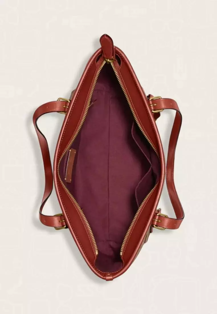 Jual Coach Coach Taylor Tote In Signature Canvas Tan Rust Original 2024 ...