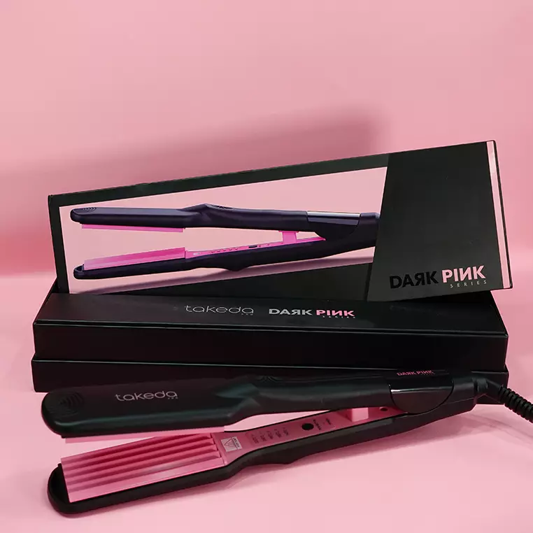 Jual TakedaPro TakedaPro TKD-128B Catok Dark Pink Crimper Original 2025 ...