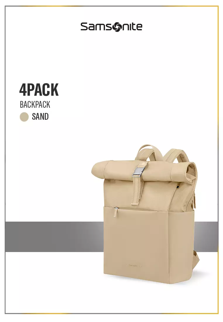 Jual Samsonite Samsonite 4Pack Laptop Rolltop Backpack 15.6" - Sand ...
