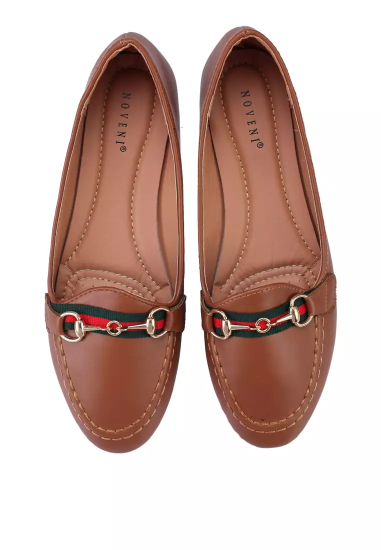 Buy NOVENI Stripe Loafers 2025 Online | ZALORA