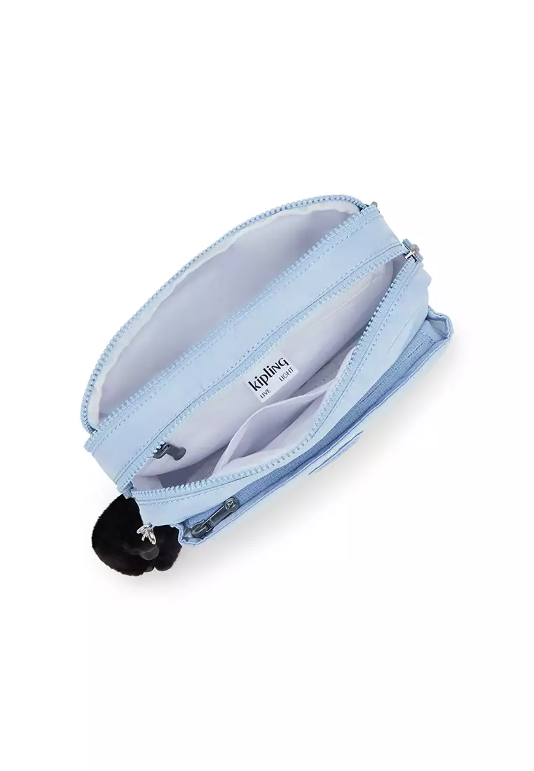 Buy Kipling ABANU M Cloudy Sky Blue Crossbody Bag 2025 Online | ZALORA Philippines