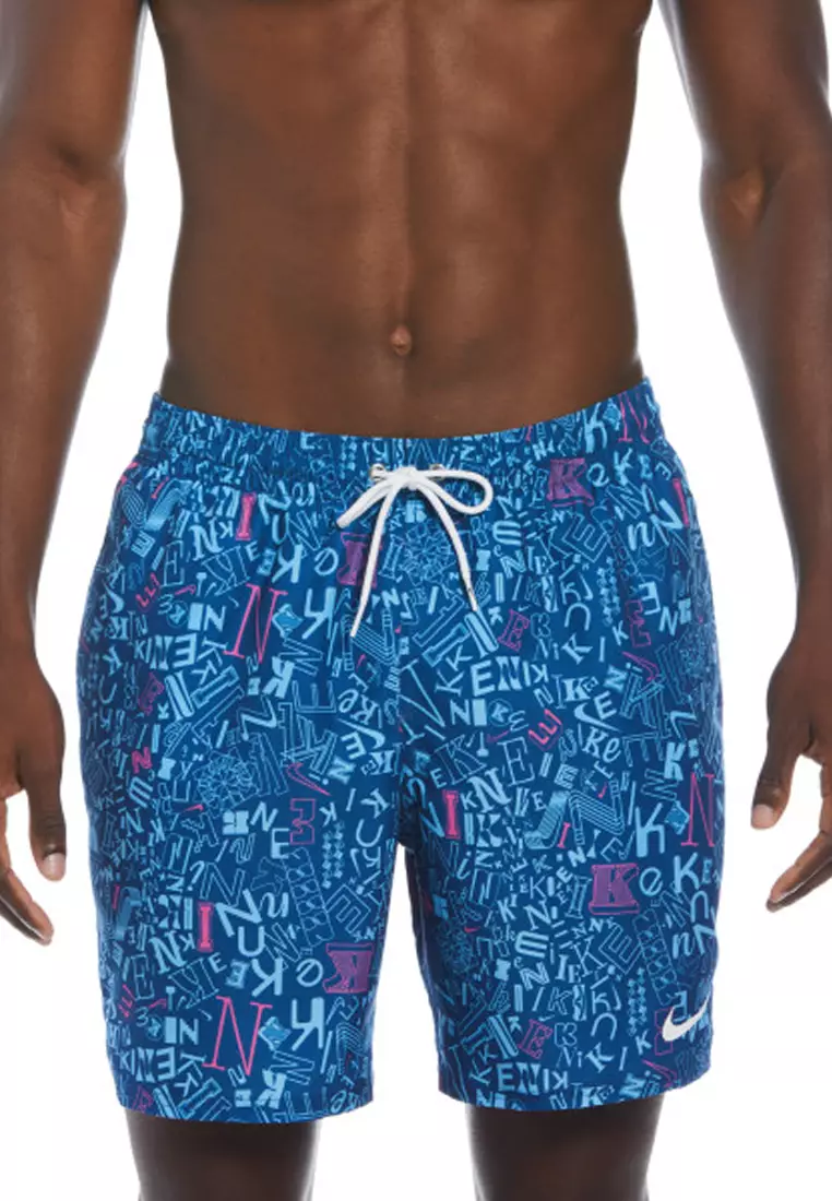Buy Nike Nike Swim Men's Blender 7" Volley Short Online | ZALORA Malaysia