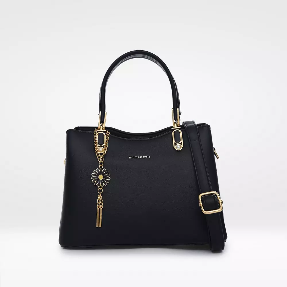 Jual Elizabeth Bags Tas Elizabeth Handbag 0798-1650 Black Original 2025 ...