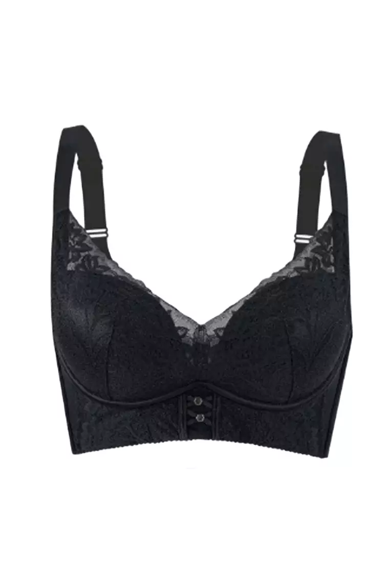 Buy LYCKA MMB1018- LYCKA Lady Non-Wired Bra-Black 2024 Online | ZALORA