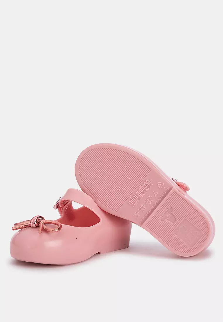 Buy Mini Melissa Sweet Love Chrome Flats 2026 Online | ZALORA Philippines