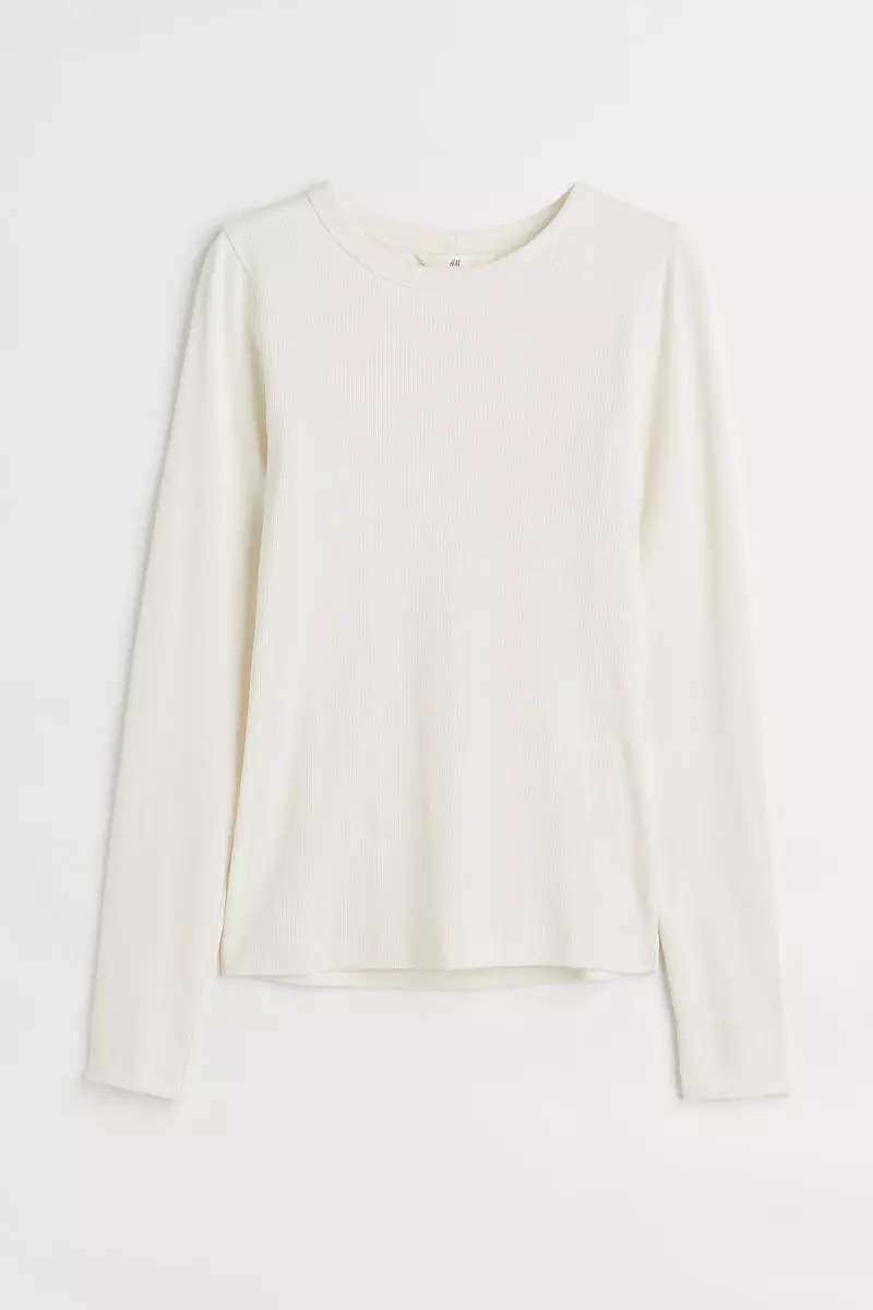 Buy H M Ribbed Modal blend Top 2023 Online ZALORA Philippines