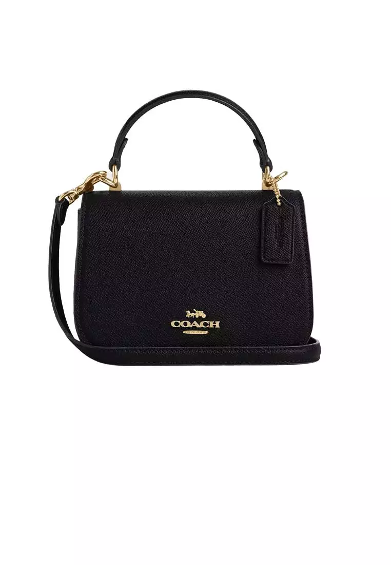 Buy Coach Lysa Top Handle Bag Black CX575 2025 Online | ZALORA