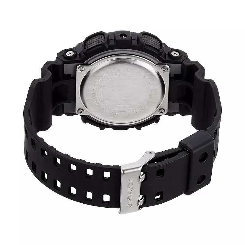 Jual Casio Jam Tangan Pria Casio G-Shock GD-100-1ADR Men Digital Dial Black Resin Band Original ...