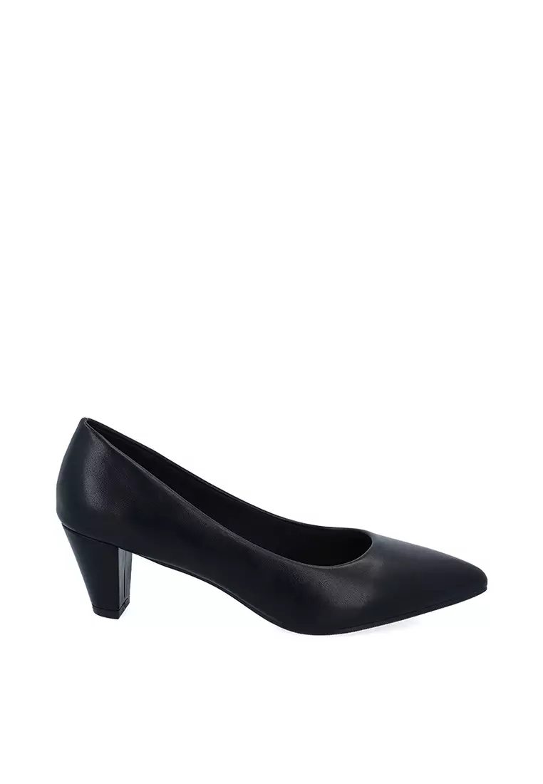 Buy Carlo Rino Black CR Nora Pumps Online | ZALORA Malaysia