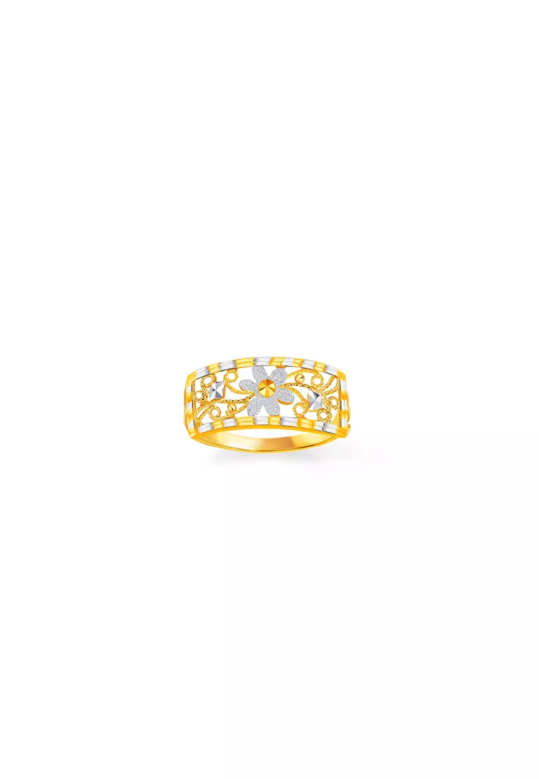 Buy MJ Jewellery 375/9K Gold Ring C10 2025 Online | ZALORA Philippines