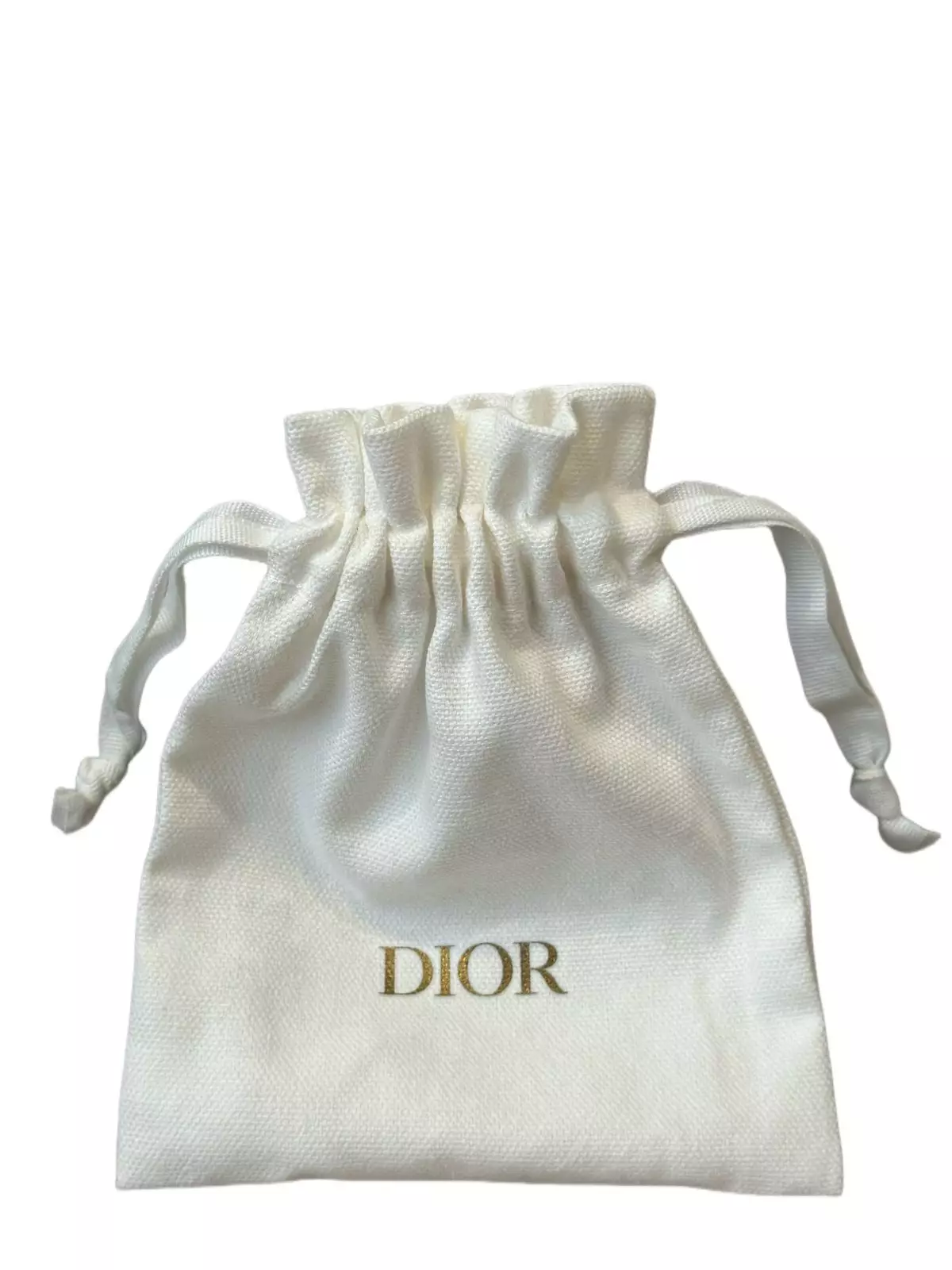 Jual Dior Dior Makeup Pouch Serut Mini - White Original 2023 | ZALORA ...