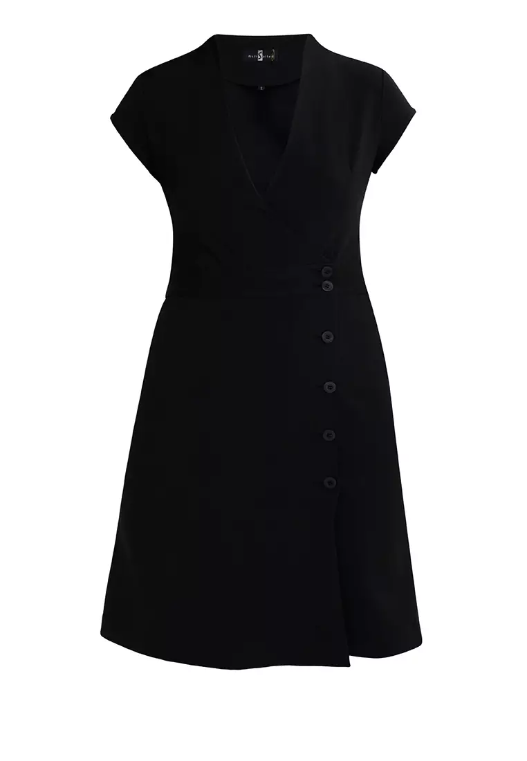 Buy Well Suited Overlap Dress 2026 Online | ZALORA Philippines