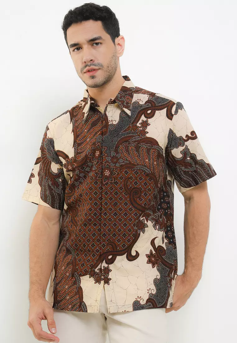 Jual ARJUNA WEDA Hem Body Fit Batik Serayu Original 2024 | ZALORA ...
