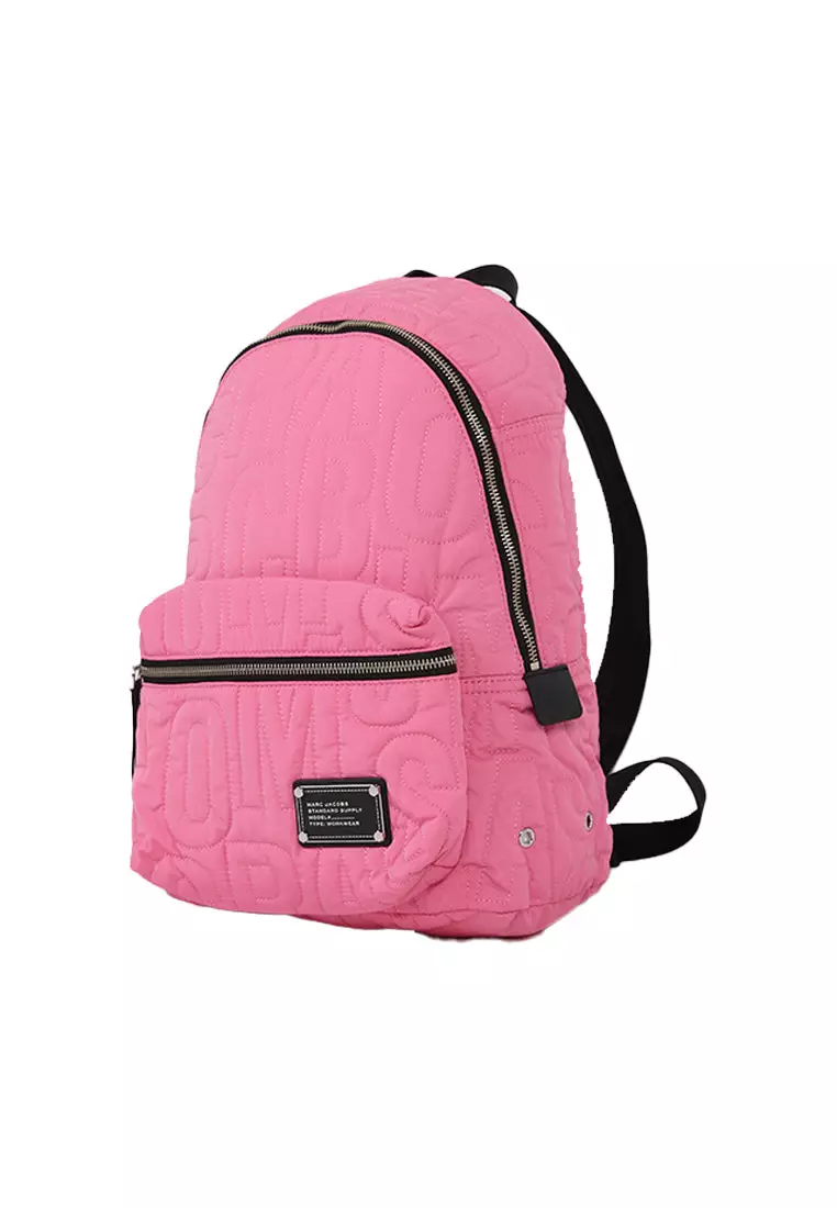 Marc Jacobs Marc Jacobs Nylon Quilted Backpack In Candy Pink ...