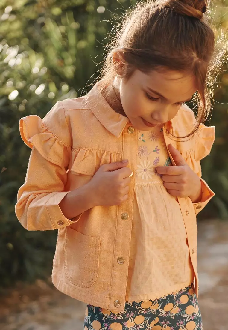 Buy Sergent Major Clementine Jacket With Ruffles 2024 Online | ZALORA ...