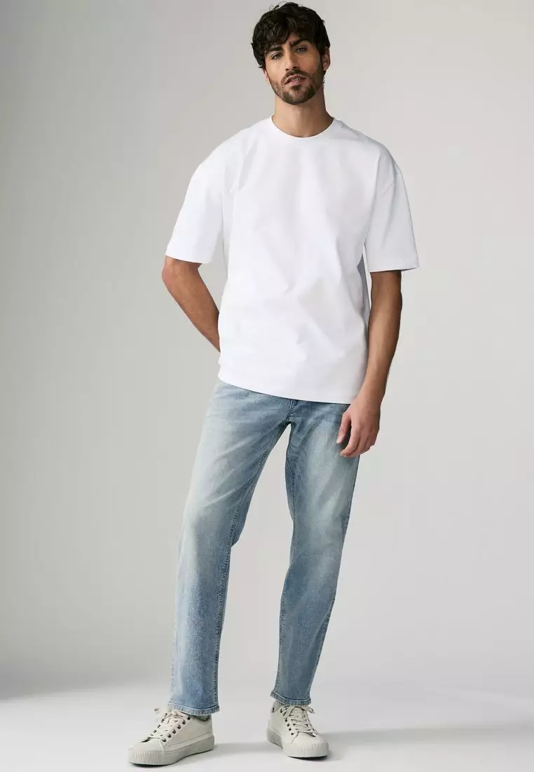 Buy NEXT Slim Fit Classic Stretch Jeans 2025 Online | ZALORA